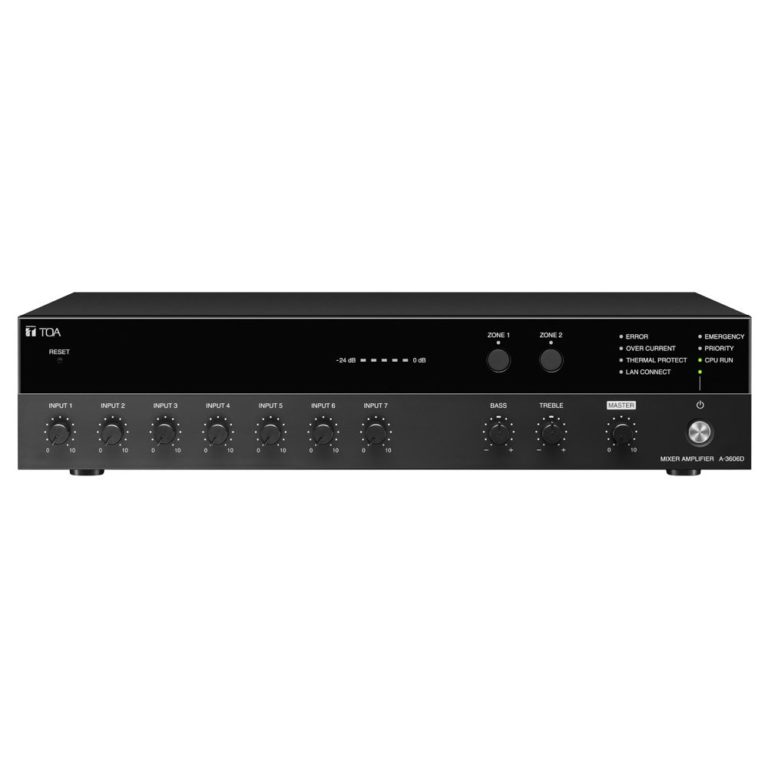 TOA A-3606D Digital Mixer Amplifier - Audio Visual Heaven